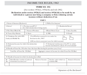 Form 15G and Form 15H: Step-by-Step Guide for Tax Savings