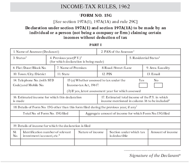 Form 15G and Form 15H: Step-by-Step Guide for Tax Savings
